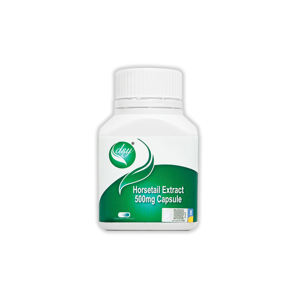 Horsetail Extract 500mg Capsule (MAL) – 90’s